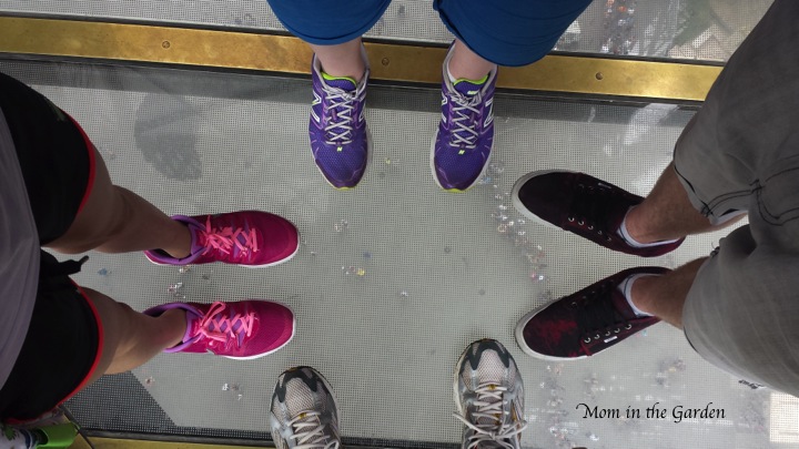 Feet Photo on Eiffel tower | Mom in the Garden